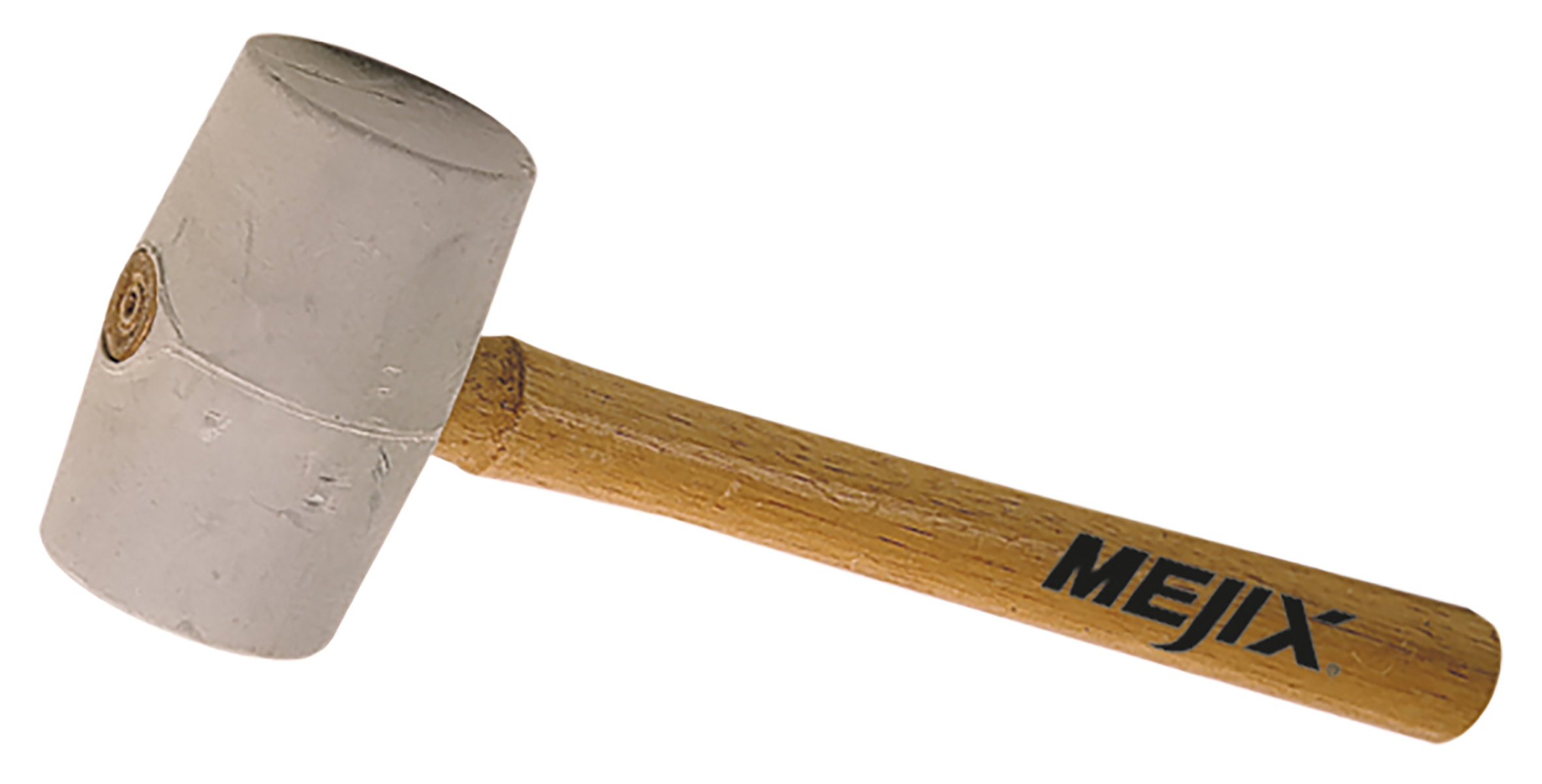 Maillet caoutchouc blanc 300 mm diam. 53 mm